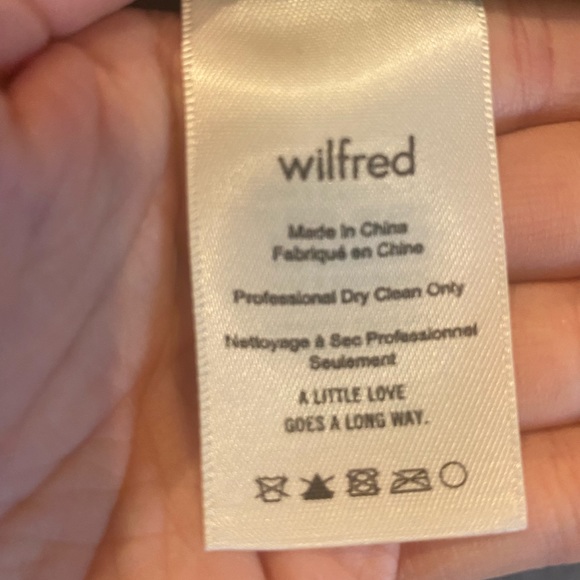 Wilfred | Dresses | Aritzia Wilfred Spaghetti Strap Mini Slip Dress ...